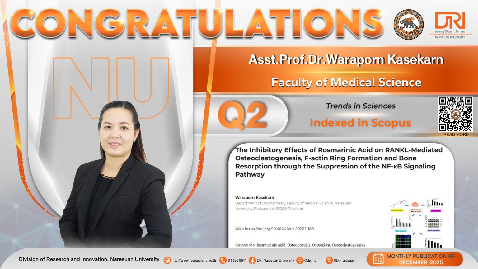 Faculty of Medical Science Naresuan University – 1